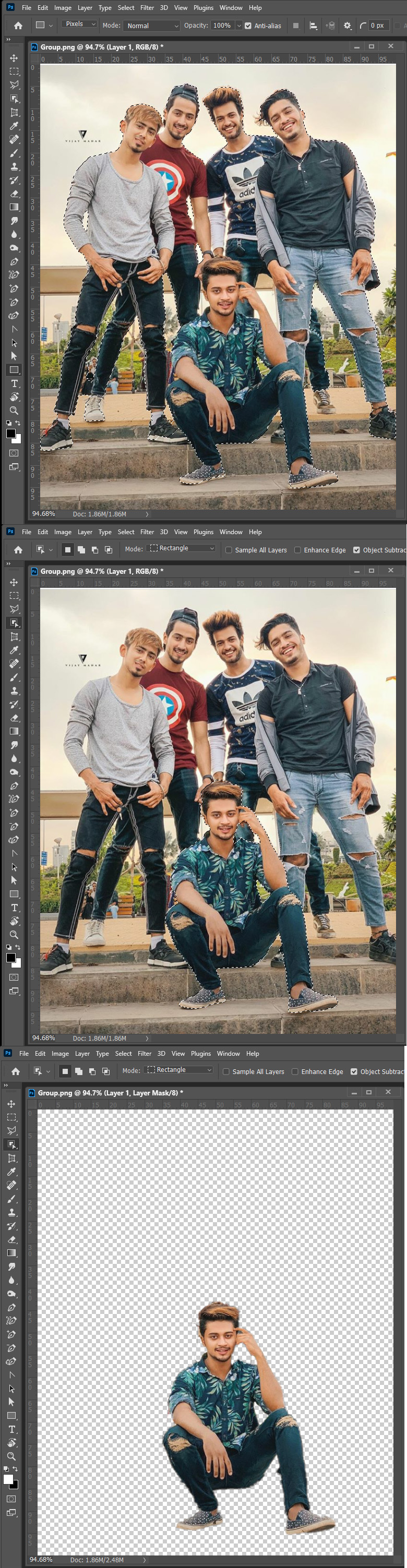 Solved: Select subject makes a rectangular selection inste... - Adobe ...