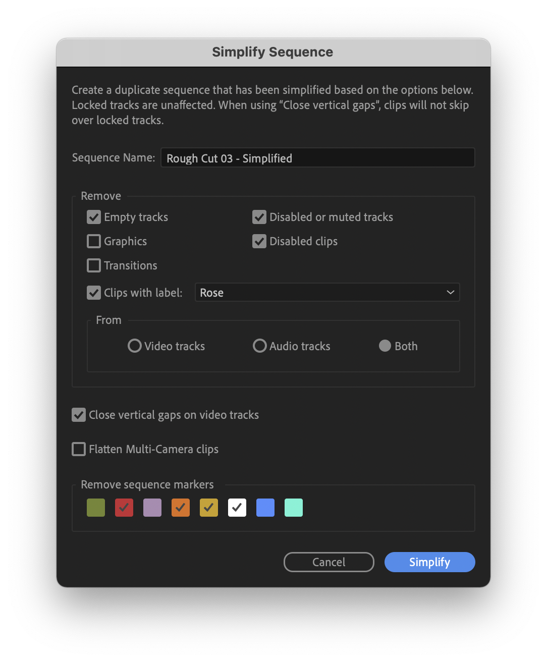Solved: [Now released] New Simplify Sequence feature avail... - Adobe ...