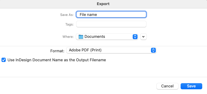 Solved: InDesign export to PDF dialog box completely missi... - Adobe ...