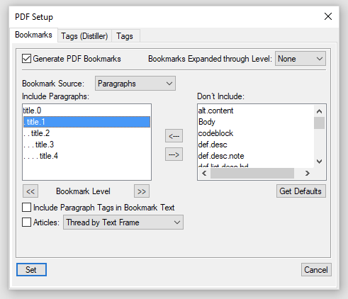 Using the default templates my PDF does not retain... - Adobe Product ...