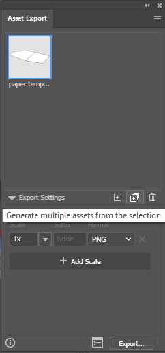 Solved: Collect For Export... as Multiple Assets - Adobe Product ...