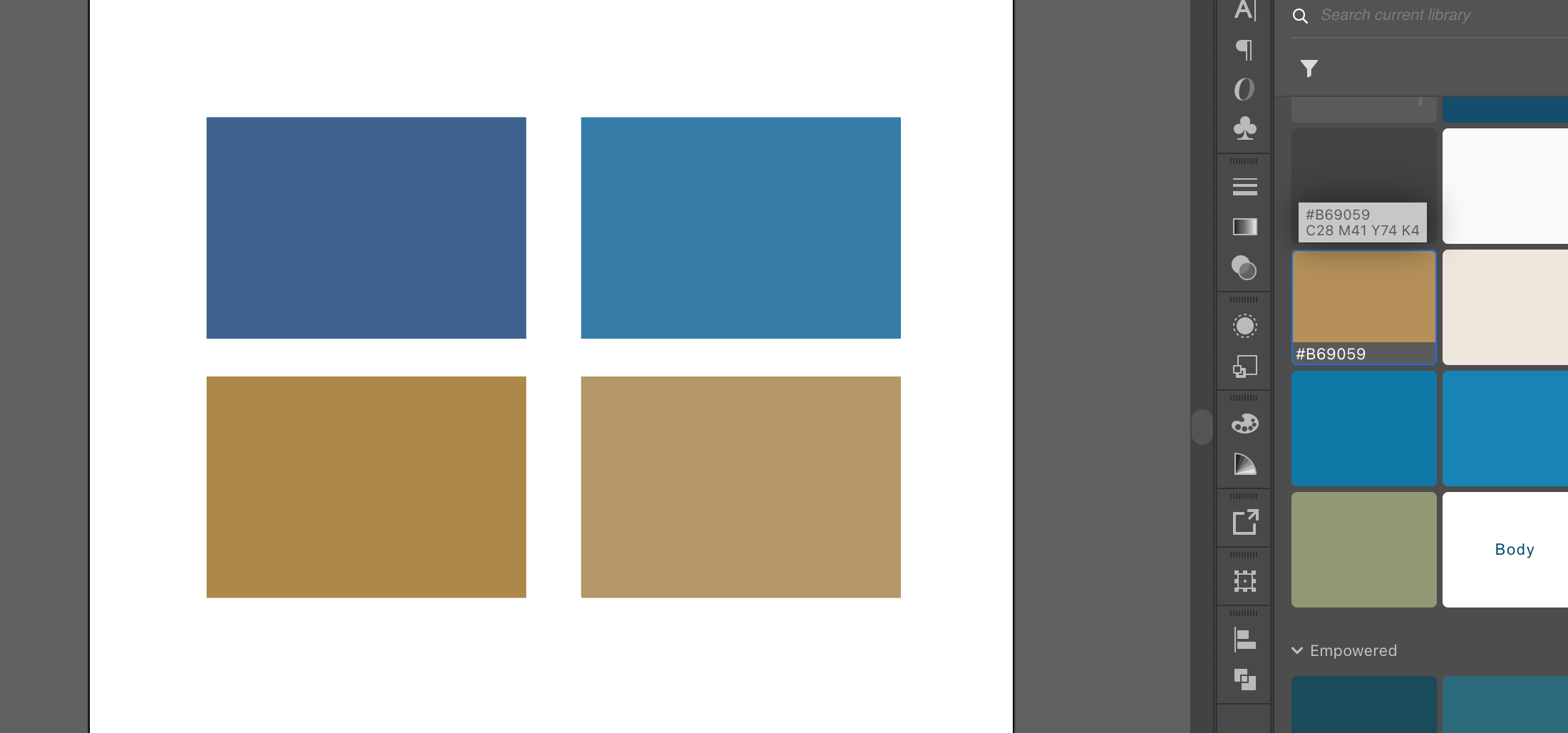 Solved: Illustrator & Indesign: Colors in library change #... - Adobe ...