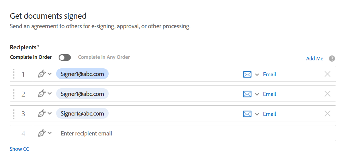 How to get the Witness signature when email is unk... - Adobe Product ...
