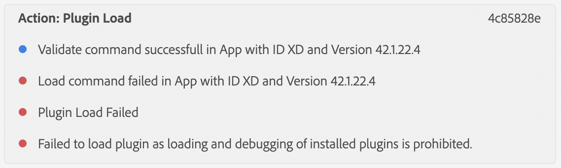 Plugin Load Failed using UXP Developer Tool - Adobe Product Community ...