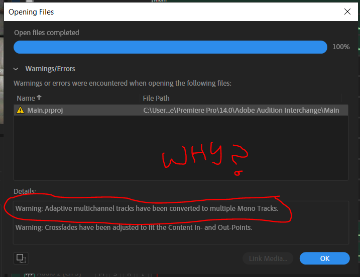 Why did it convert to Mono Files? - Adobe Community - 12339155
