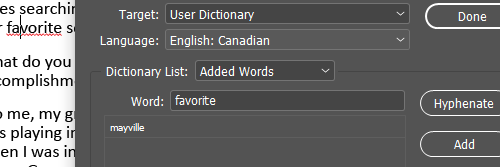 Solved: Dictionary Language Setting in Preferences vs. Use... - Adobe ...
