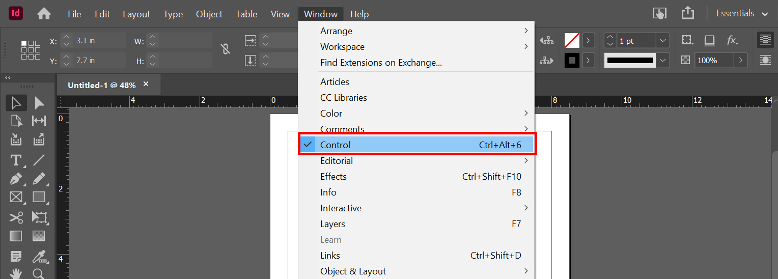 Solved: InDesign CC 2021 Workspace bar missing on opening ... - Adobe ...