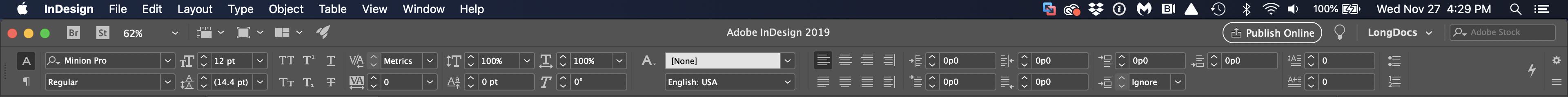 Solved: Turn off Application Bar in InDesign 2020 on mac O... - Adobe ...