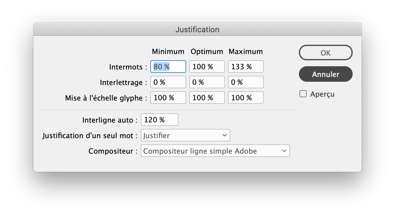 Solved: Justifier un texte - Adobe Community - 12343678