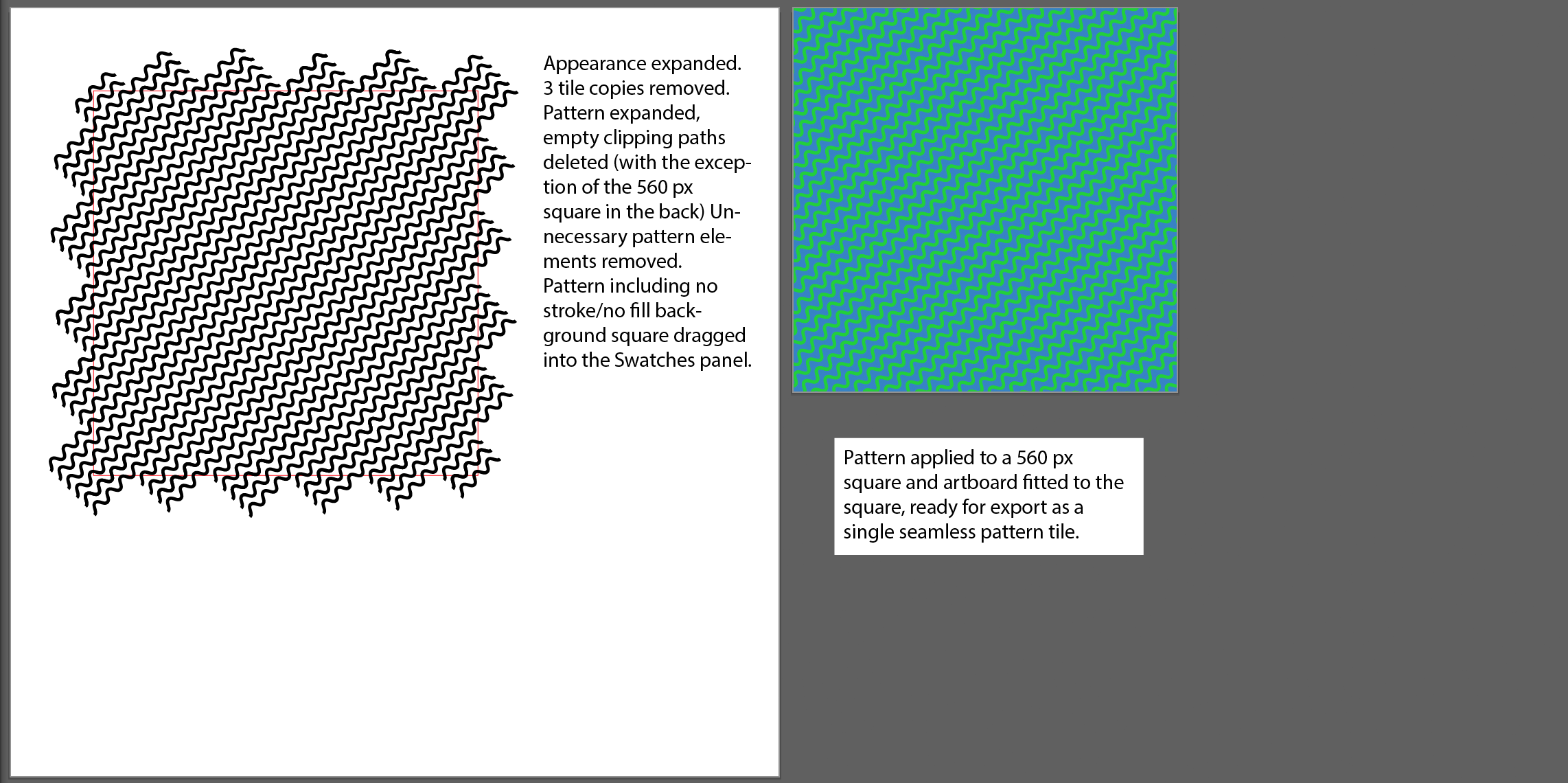 Solved: Assistance Trying to Make a Diagonal Wave Print Se... - Adobe ...
