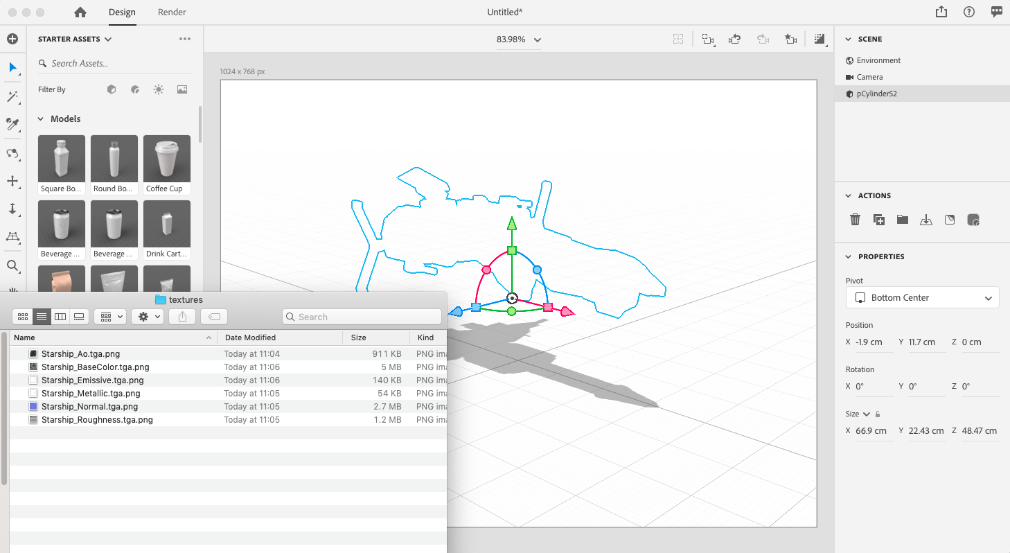 Solved: How to get FBX model to display with textures? - Adobe Support ...