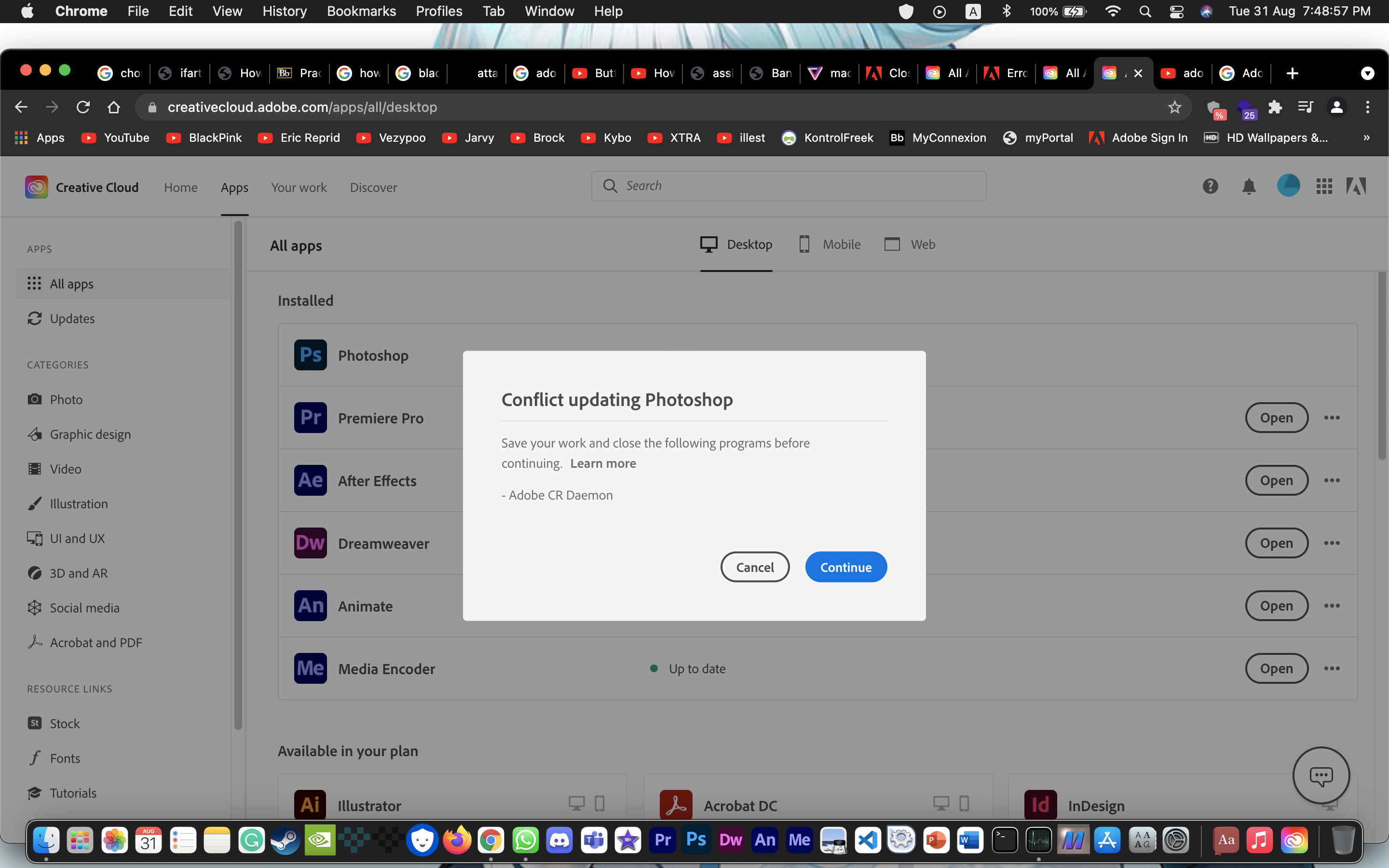 Adobe CR Daemon Issue Fix Not Working - Adobe Product Community - 12353665