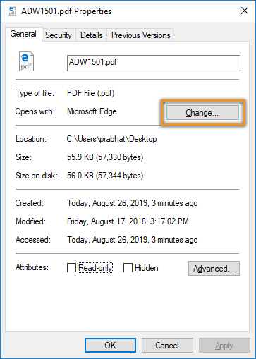 Set Acrobat Reader or Acrobat your default PDF pro... - Adobe Product ...