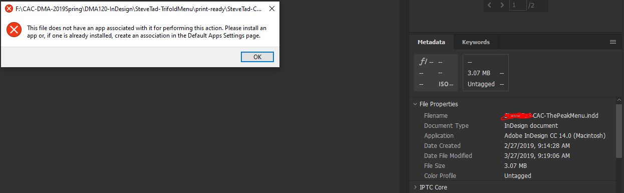 Solved: Cannot open Indesign file - Adobe Product Community - 10770637