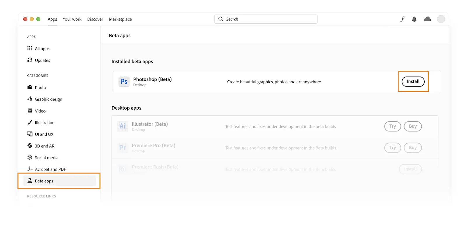 The Photoshop beta is now available. - Adobe Product Community - 12370689