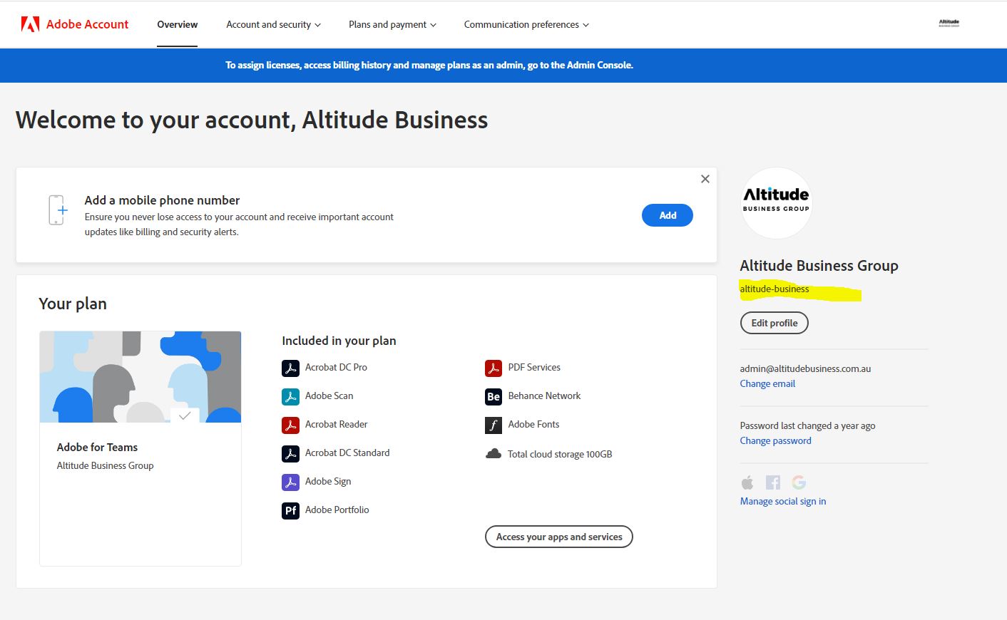 Solved: Account Name - Set up Wrong - Adobe Community - 12381154