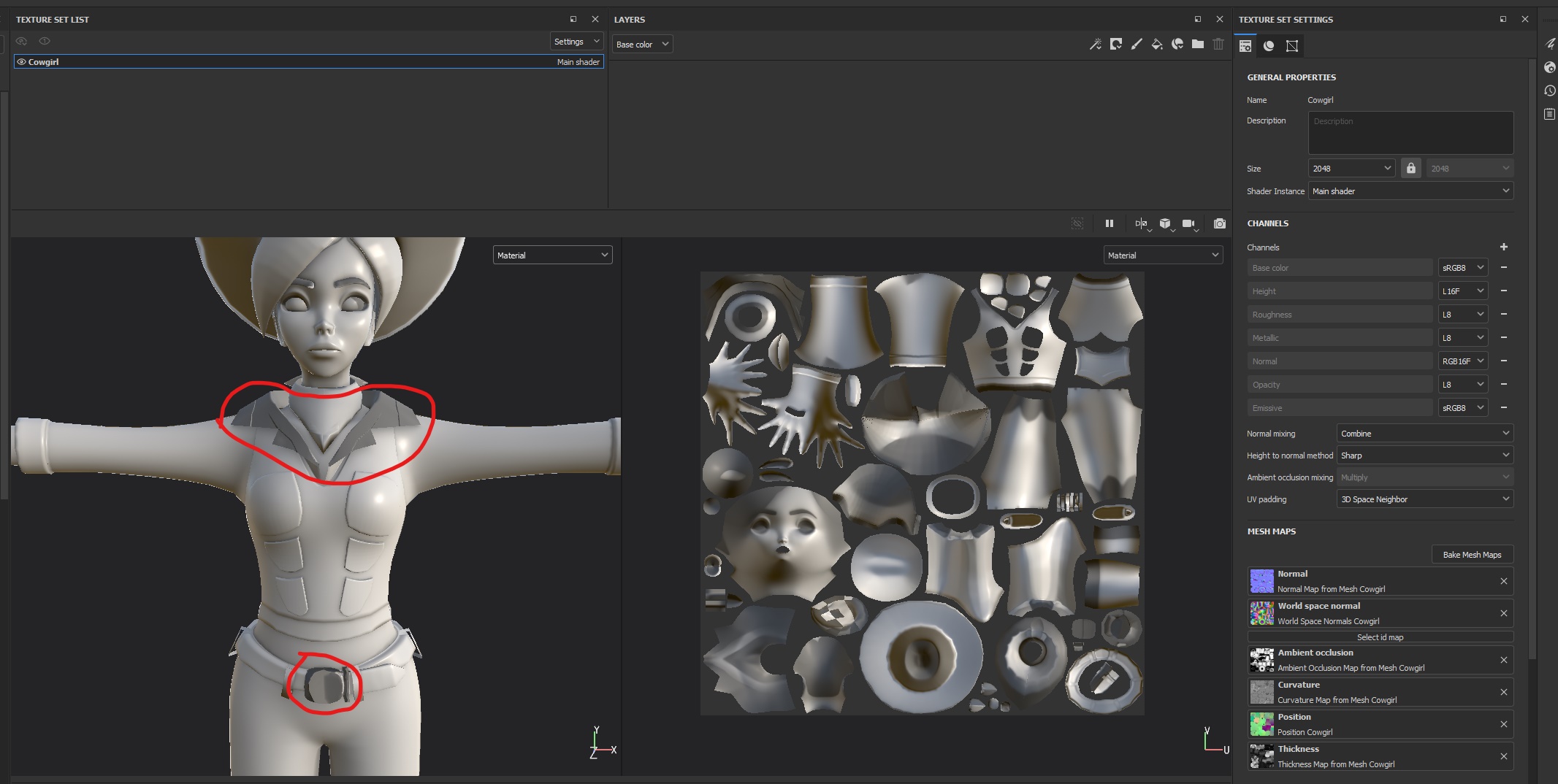 Issues with Baking Low and High Poly Mesh Maps (gr... - Adobe Product ...