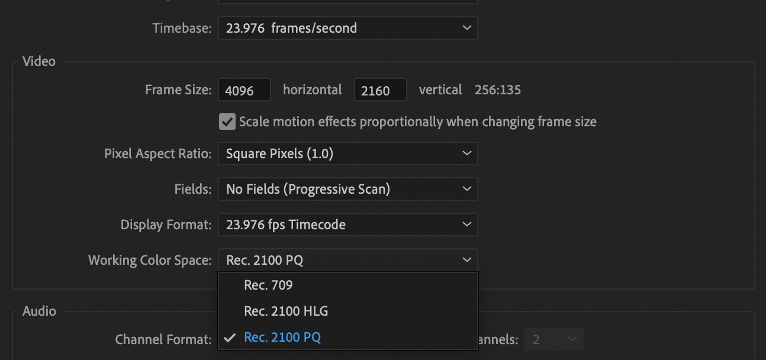 DISCUSS: Log color spaces now available in interpr... - Adobe Community ...