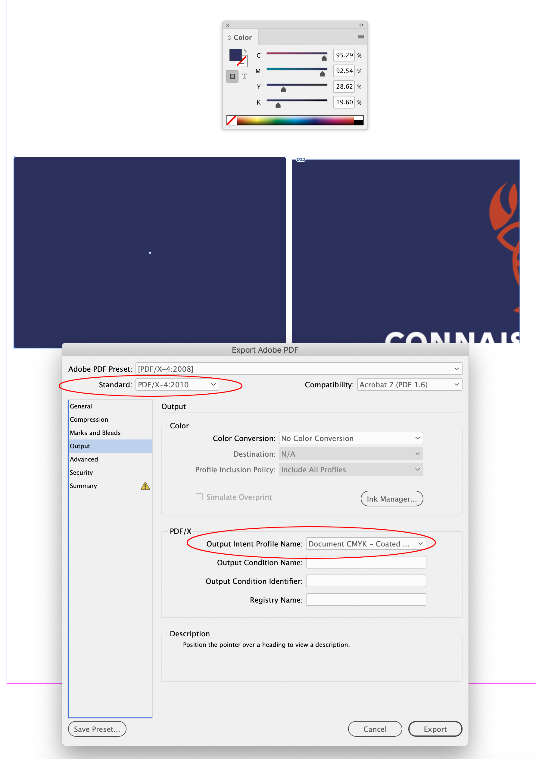 Colors problem with the export to PDF Indesign - Adobe Community - 12387235