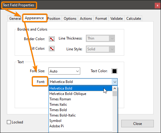 Bold Text Field - Adobe Product Community - 12396526