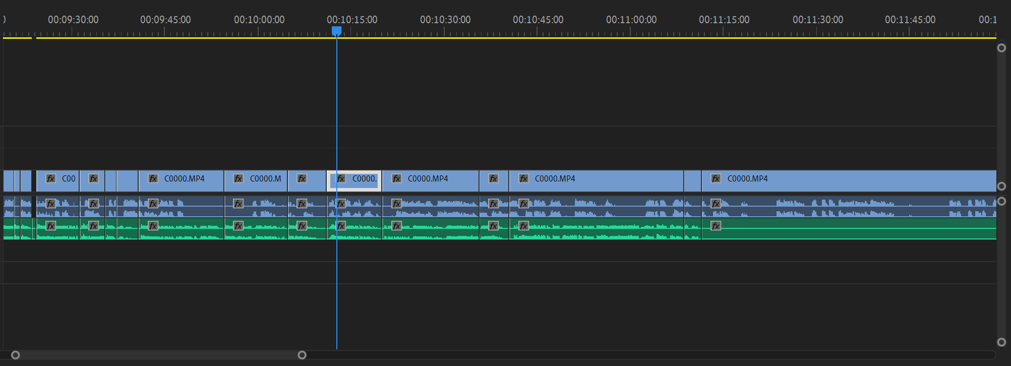 Solved: Video clips select themselves automatically on the... - Adobe ...