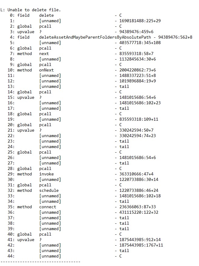 Lightroom Console Log huge and growing - Adobe Community - 10773919