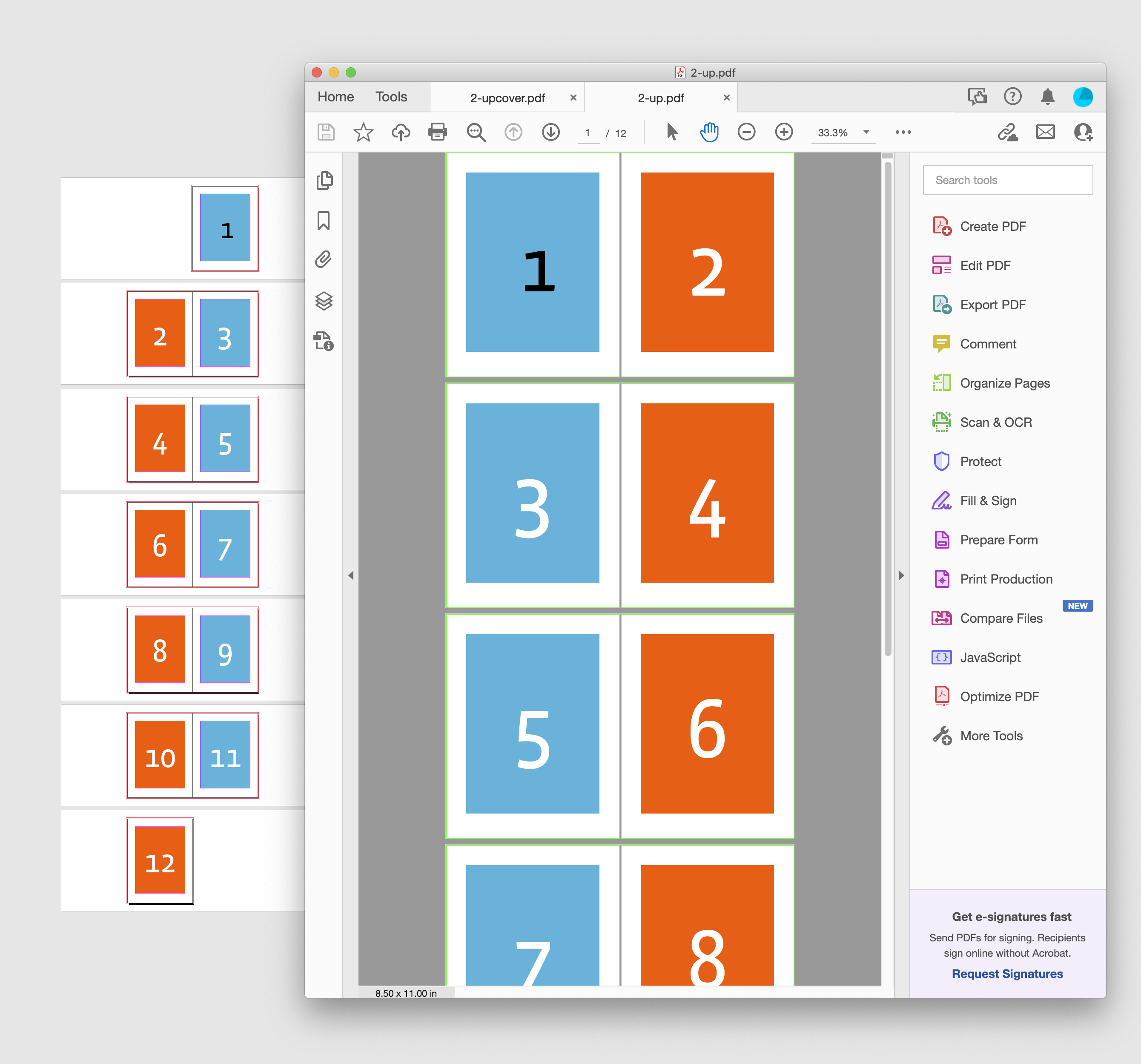 How do I set up page facing like this? - Adobe Product Community - 12406522