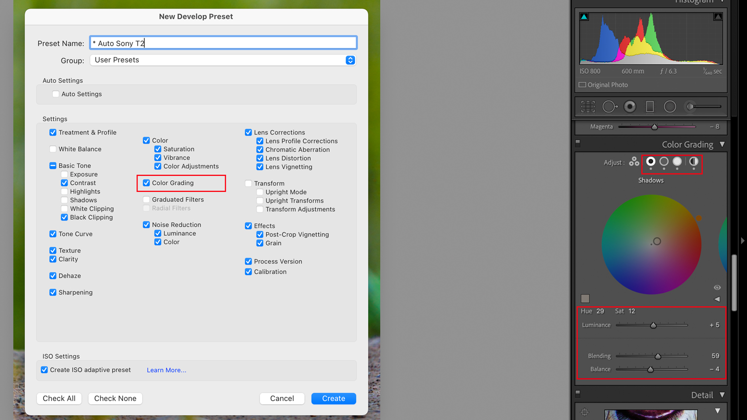 P: ISO Adaptive Presets and Color Grading - Adobe Community - 12419606