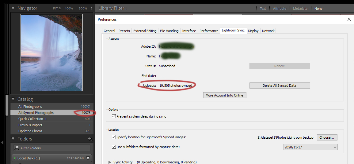 P: Lightroom Classic: no longer syncs completely, ... - Adobe Product ...