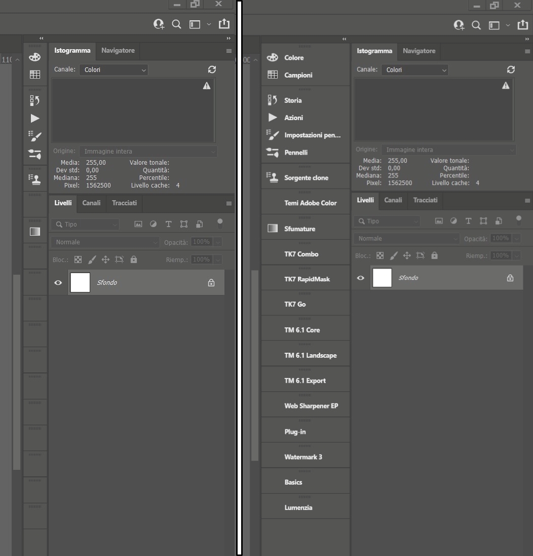 P: Docking icons for extension panels, plugins, an... - Adobe Product ...