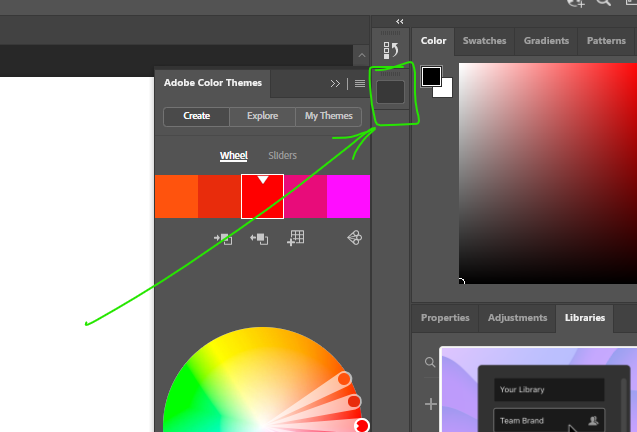 P: Docking icons for extension panels, plugins, an... - Adobe Product ...