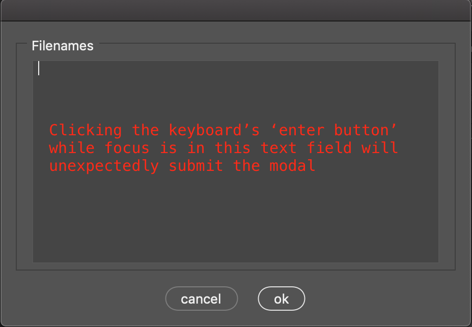P: 'Edit Text' field 'enter key' behavior being ov... - Adobe Community ...