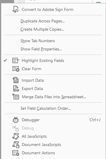 Solved: Convert to adobe sign form , Loosing calculation b... - Adobe ...