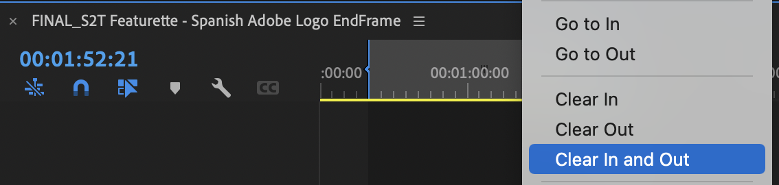 Solved: creating shorter timelines? - Adobe Community - 12439564