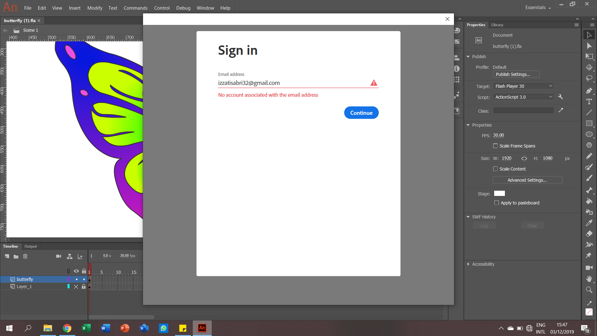 problem sign in - Adobe Product Community - 10776944