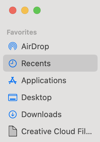 Why Creative Cloud Files icon on macOS finder side... - Adobe Community ...