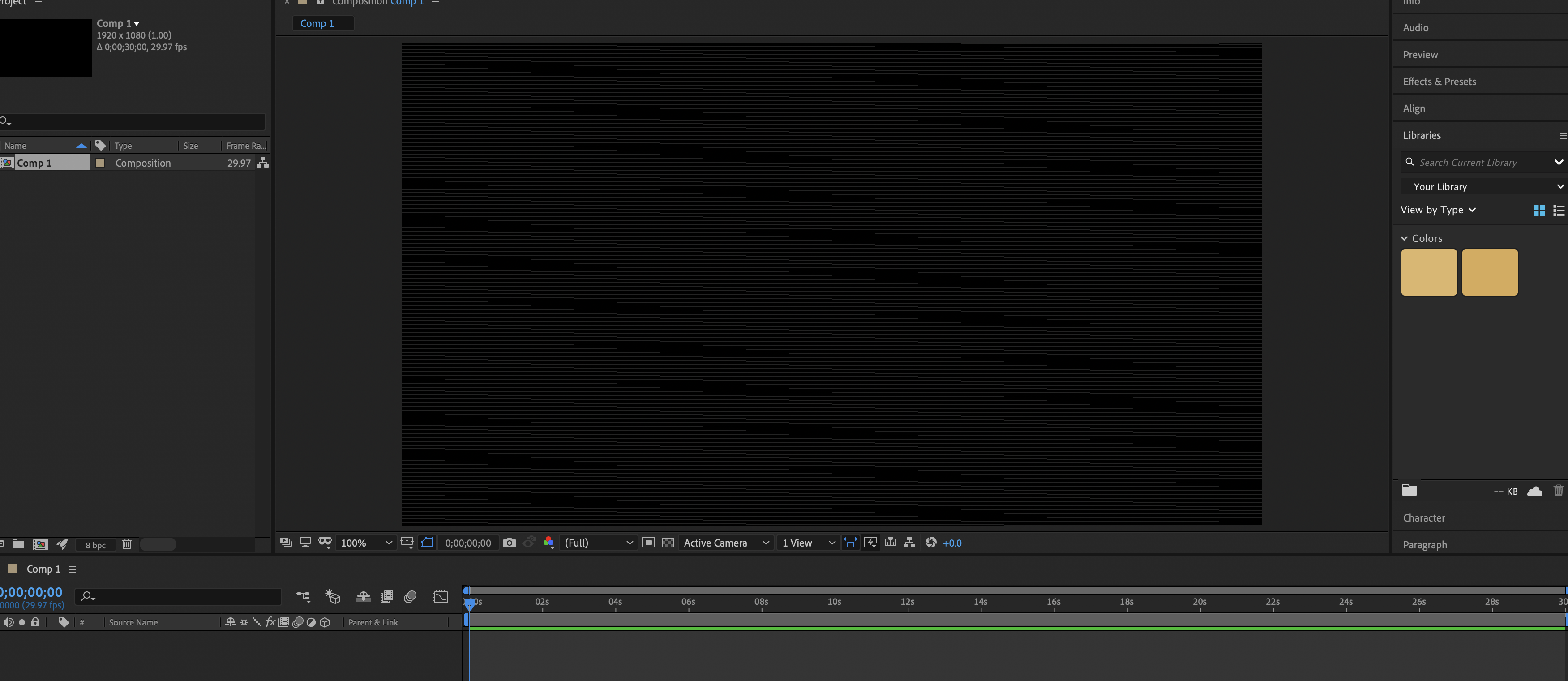 After Effects 2020 - Why it has many lines on blac... - Adobe Product ...
