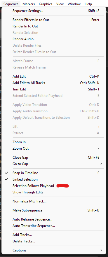 How to turn off playhead snapping? - Adobe Community - 12449154