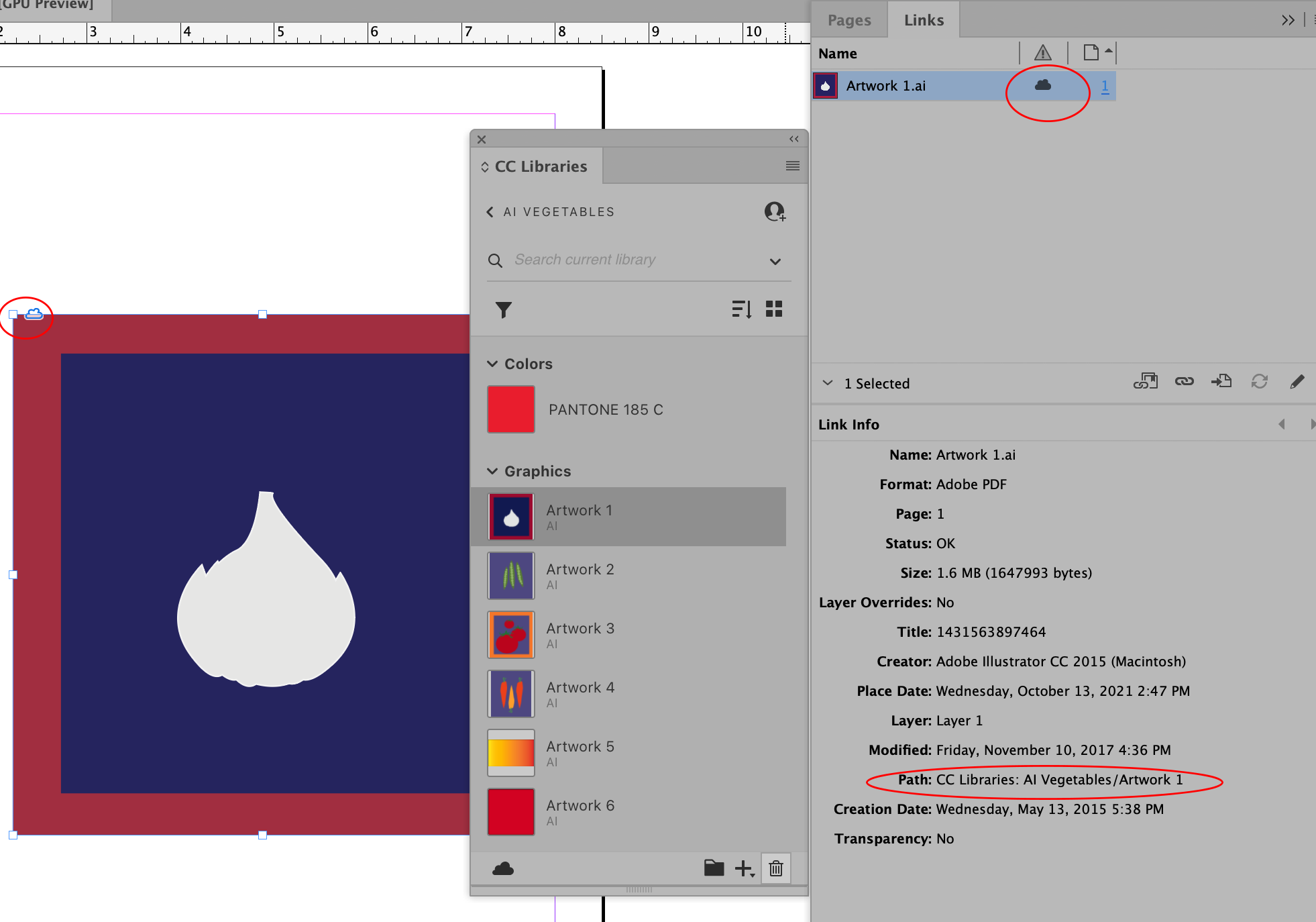CC Library items showing as local, not cloud based - Adobe Product ...