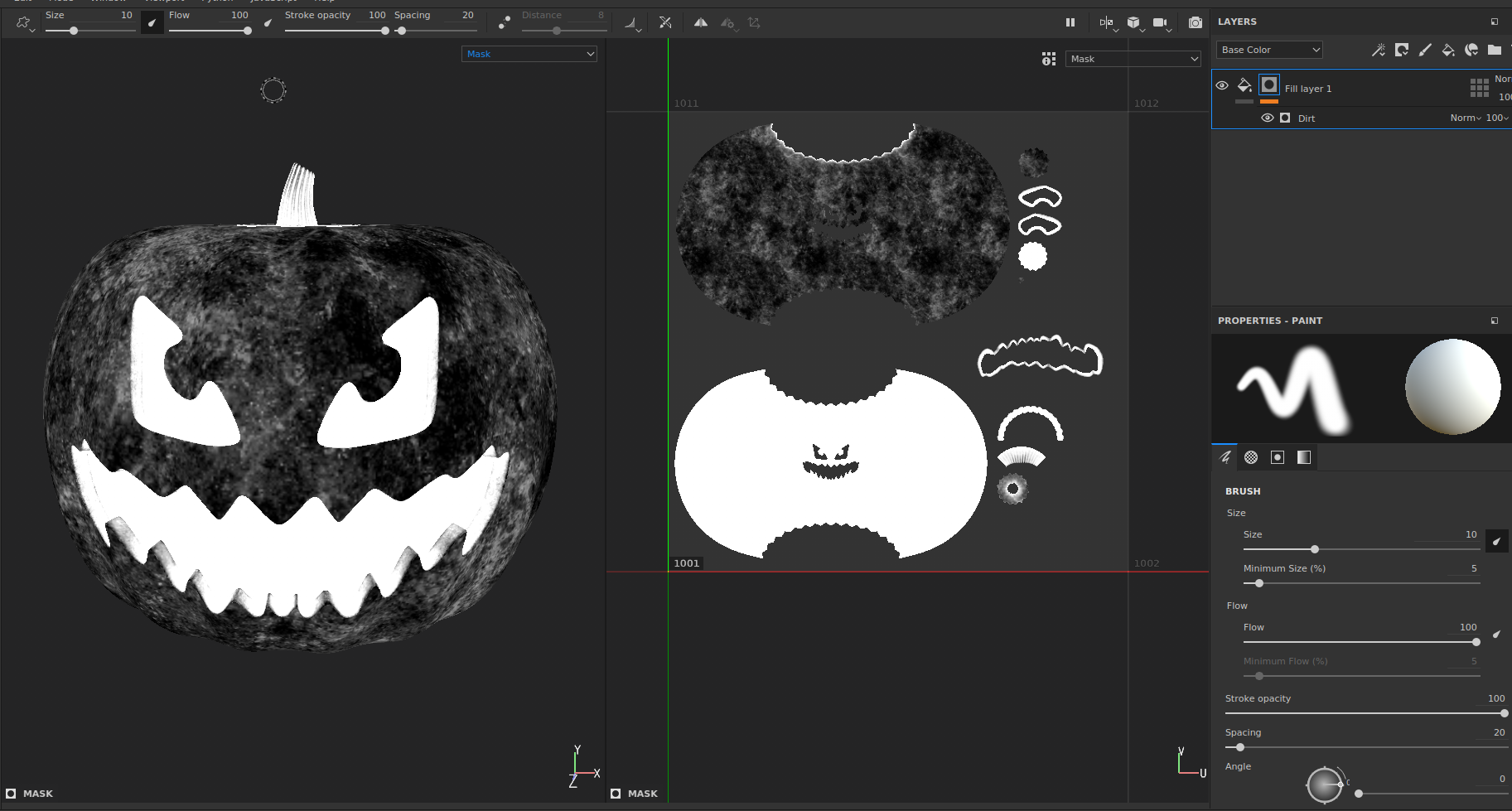 Part of my mesh not affected - Adobe Community - 12451193
