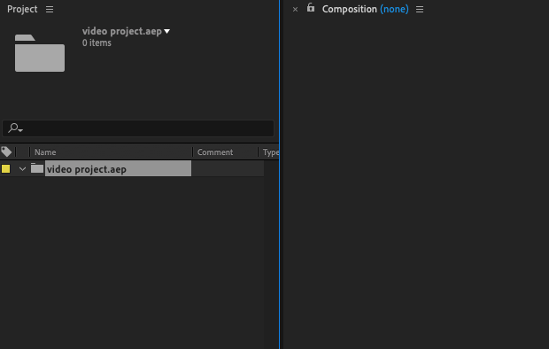After effects file not opening, showing up as "0 i... - Adobe Support ...
