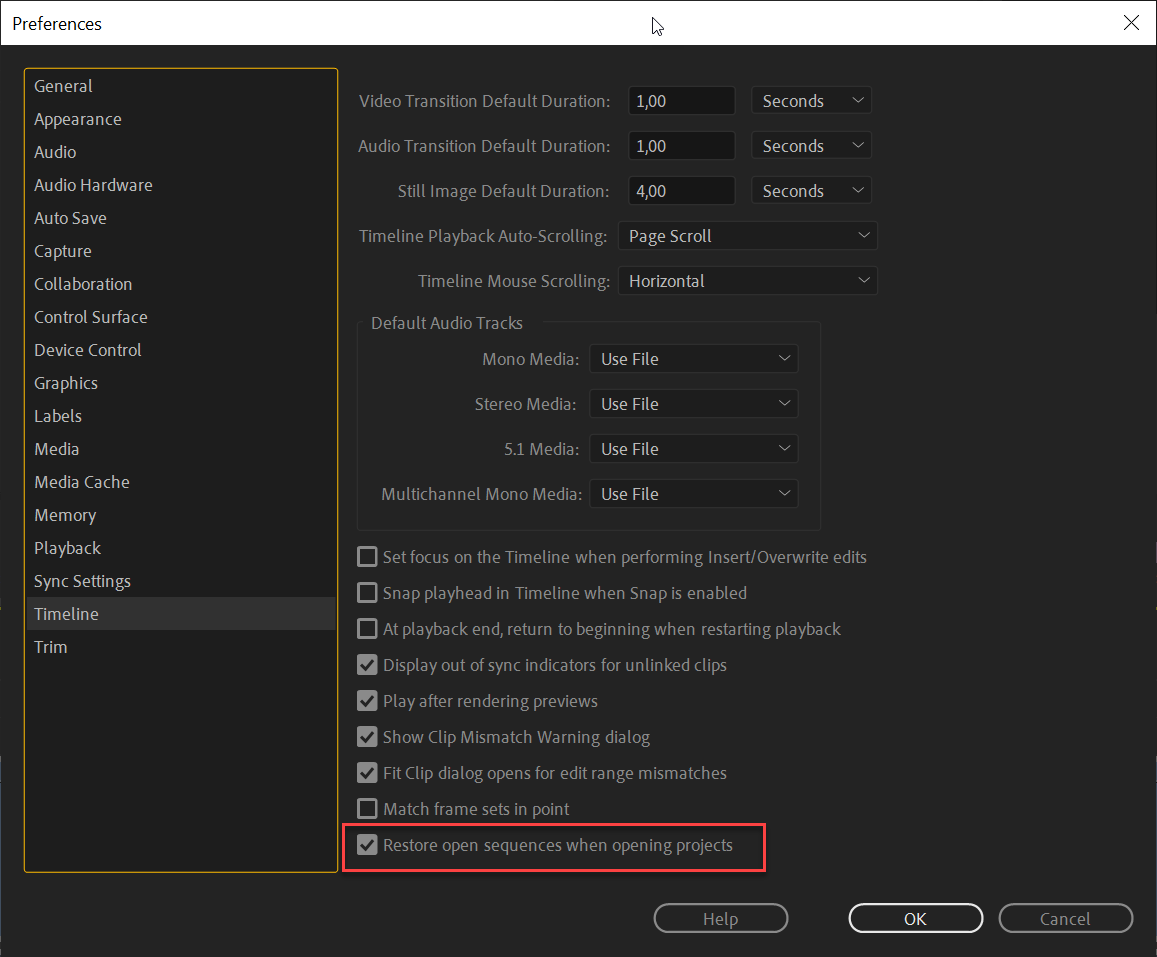 Solved: Sequences being deleted - Adobe Community - 12457290