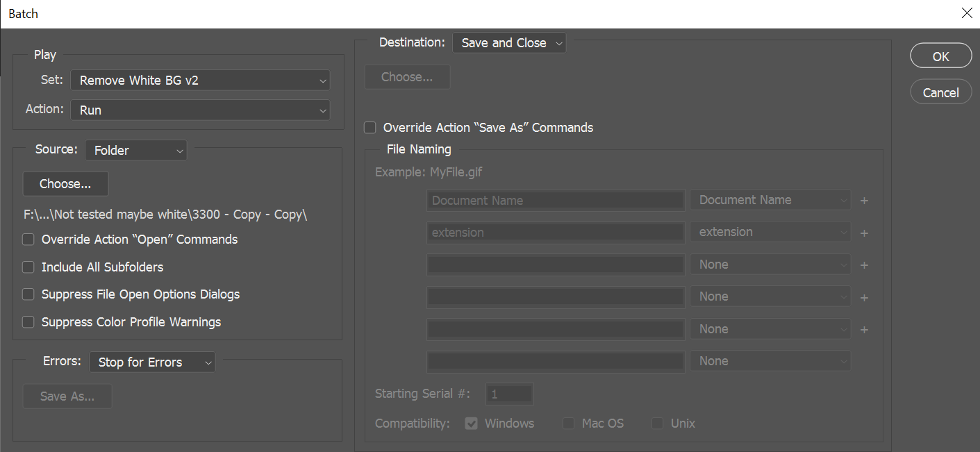 Remove ALL white that is JUST in the BG of an BW P... - Adobe Product ...