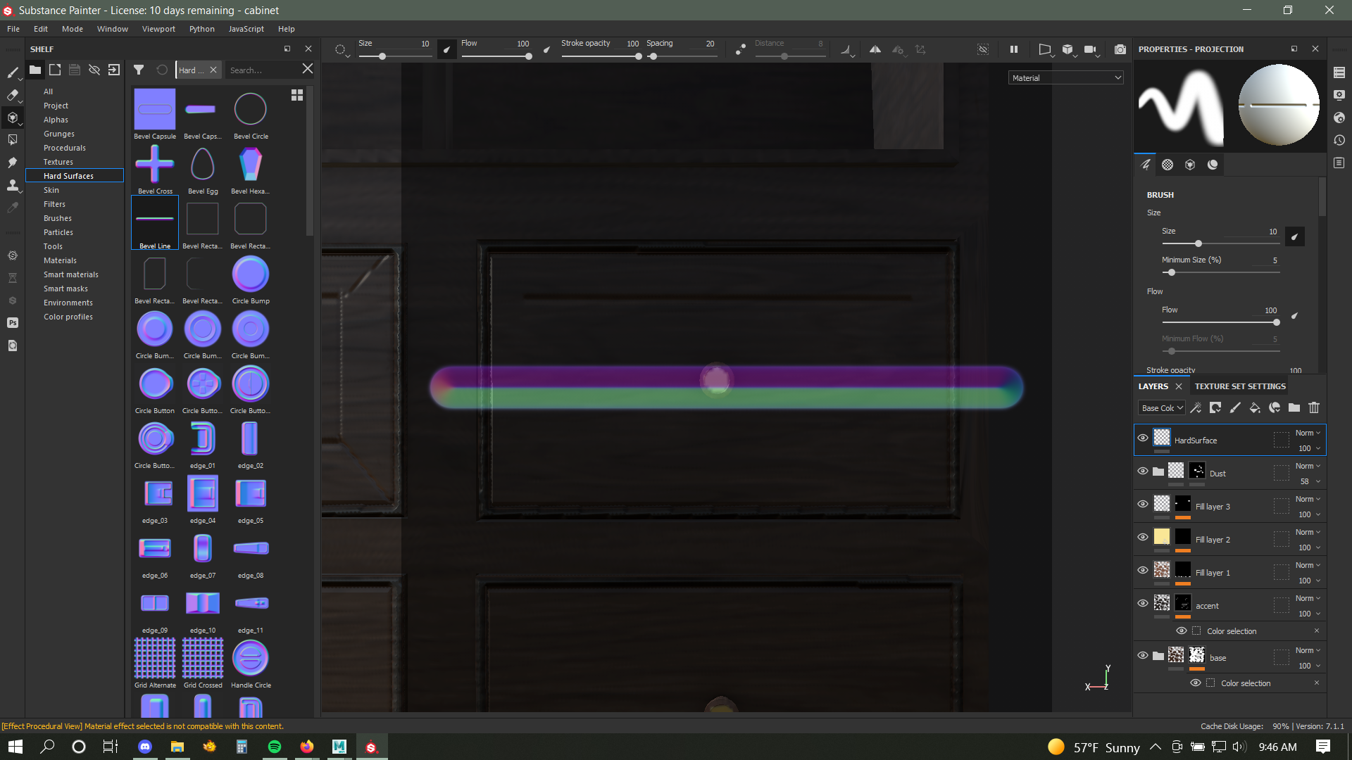 Solved: Brush overlayed on screen? - Adobe Community - 12459633