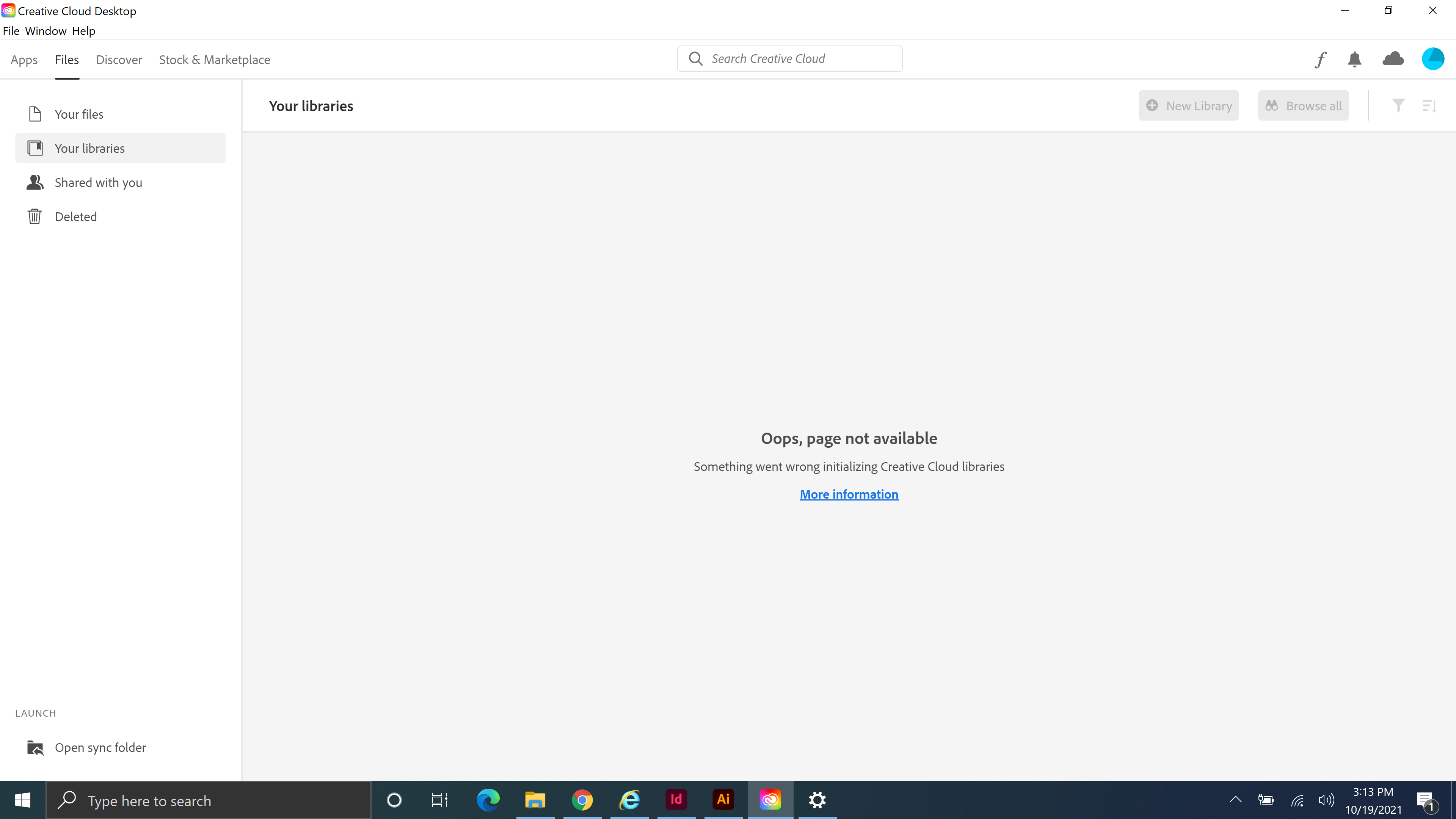 My CC Libraries keep disappearing - Adobe Community - 12458351