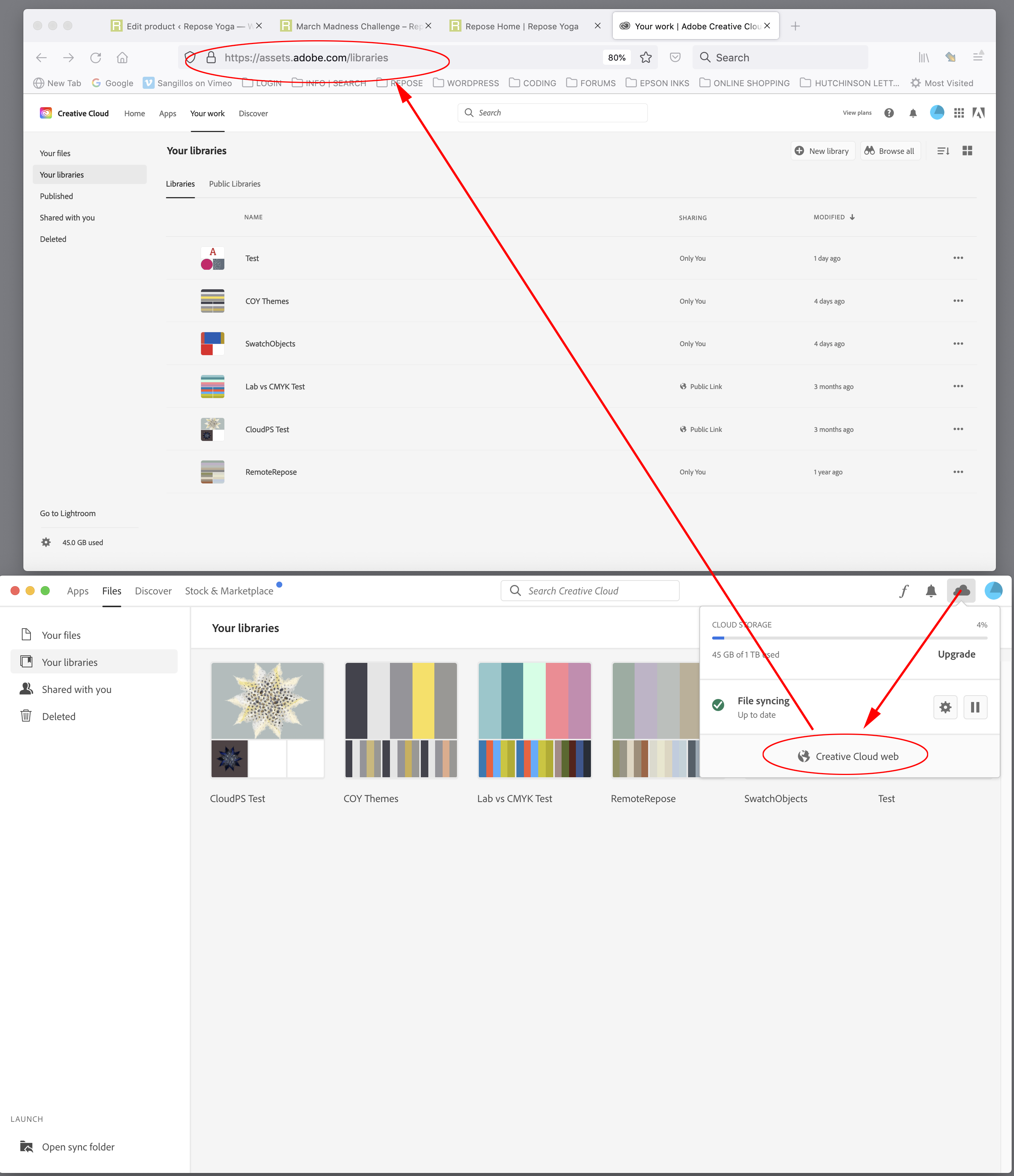 My CC Libraries keep disappearing - Adobe Community - 12458351