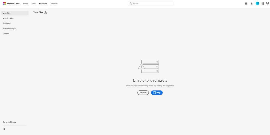 Libraries Sync Error - You do not have access to t... - Adobe Product Community - 12460908
