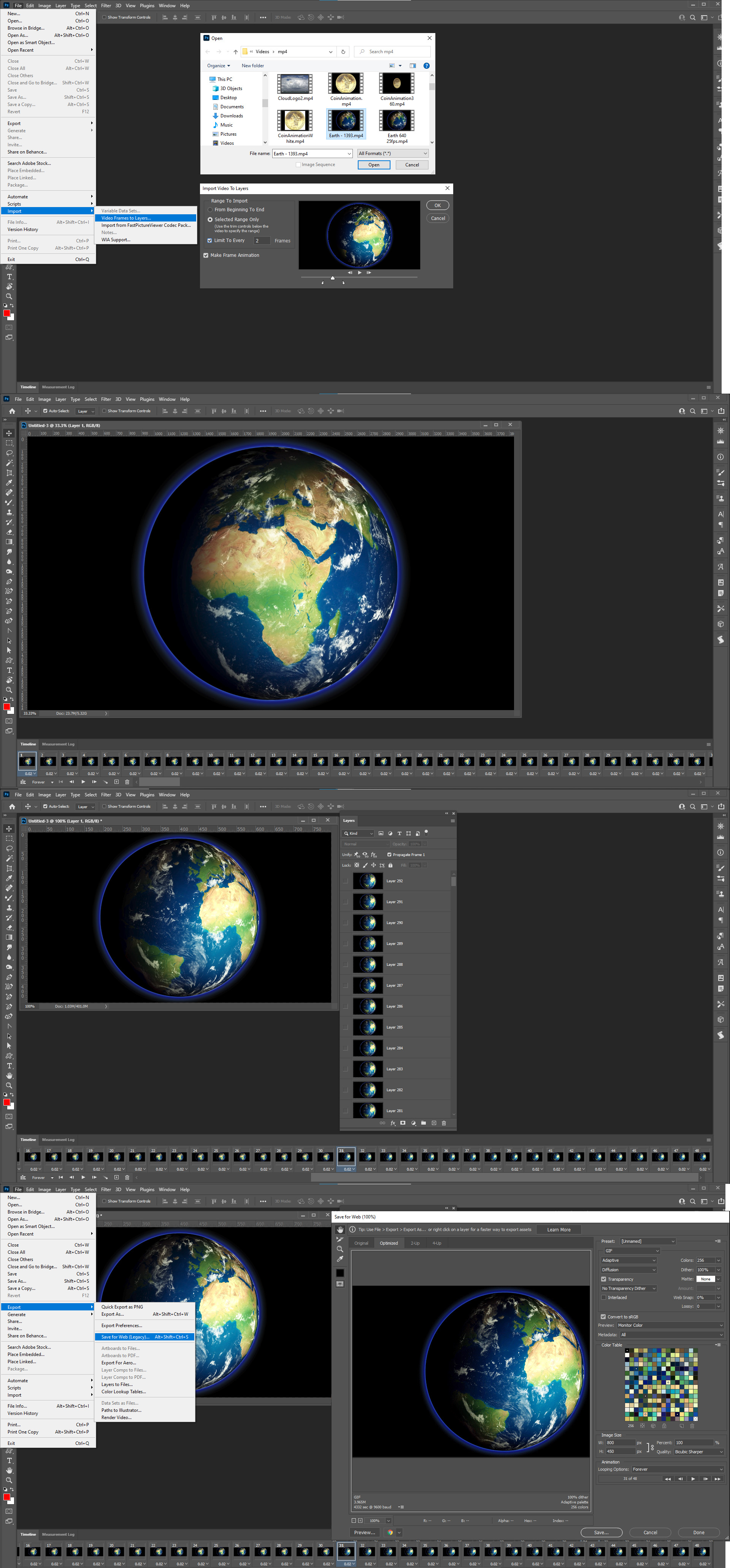 Animation d'images indisponible! - Adobe Community - 12466697