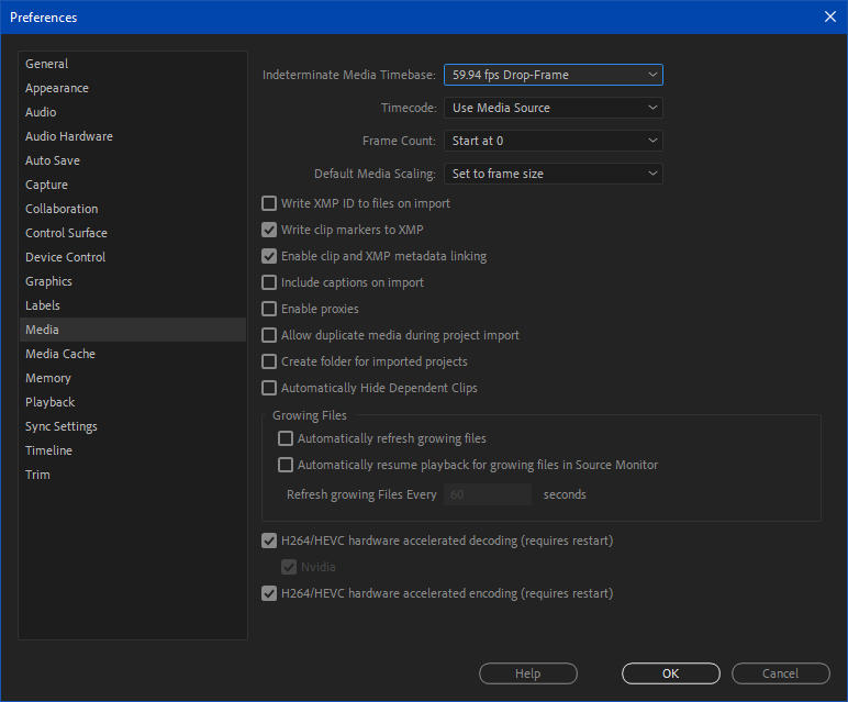 Premiere Pro and Timecode - Adobe Community - 12465397