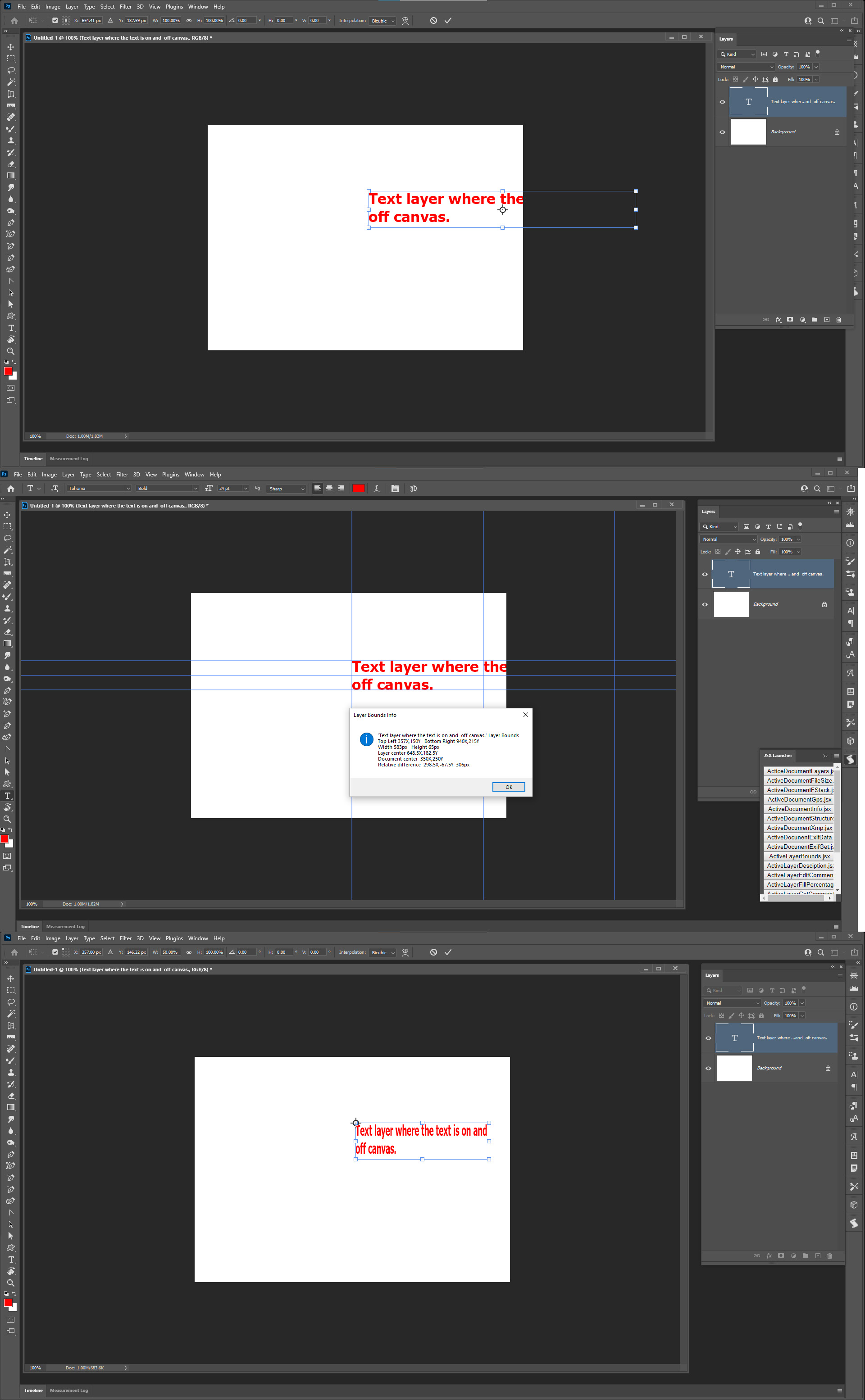 How to autofit the textlayer aka textitem in accor... - Adobe Product ...